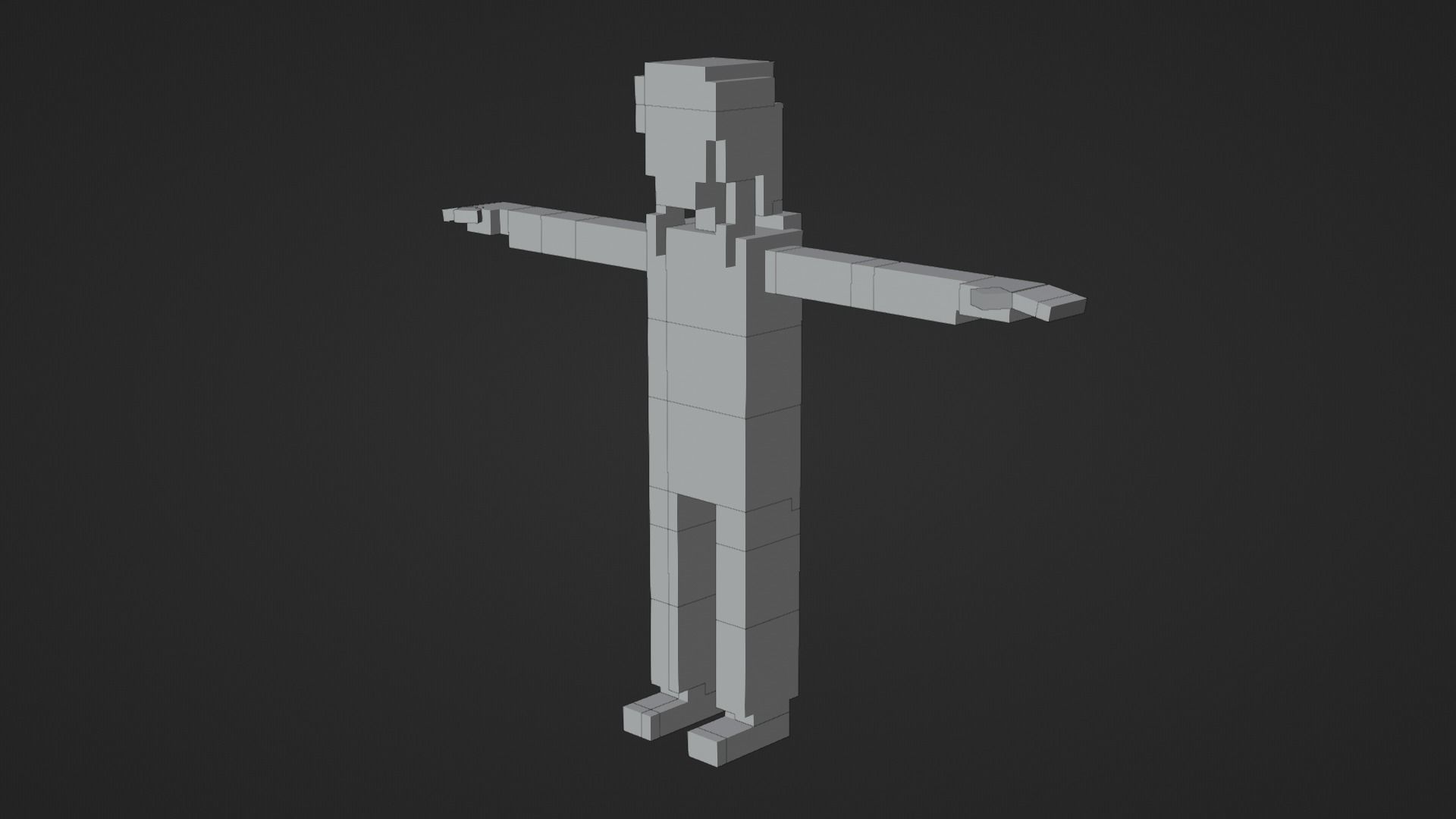 3D model CIVILIANS WOMEN 2 VOXEL CHARACTER VR / AR / low-poly | CGTrader