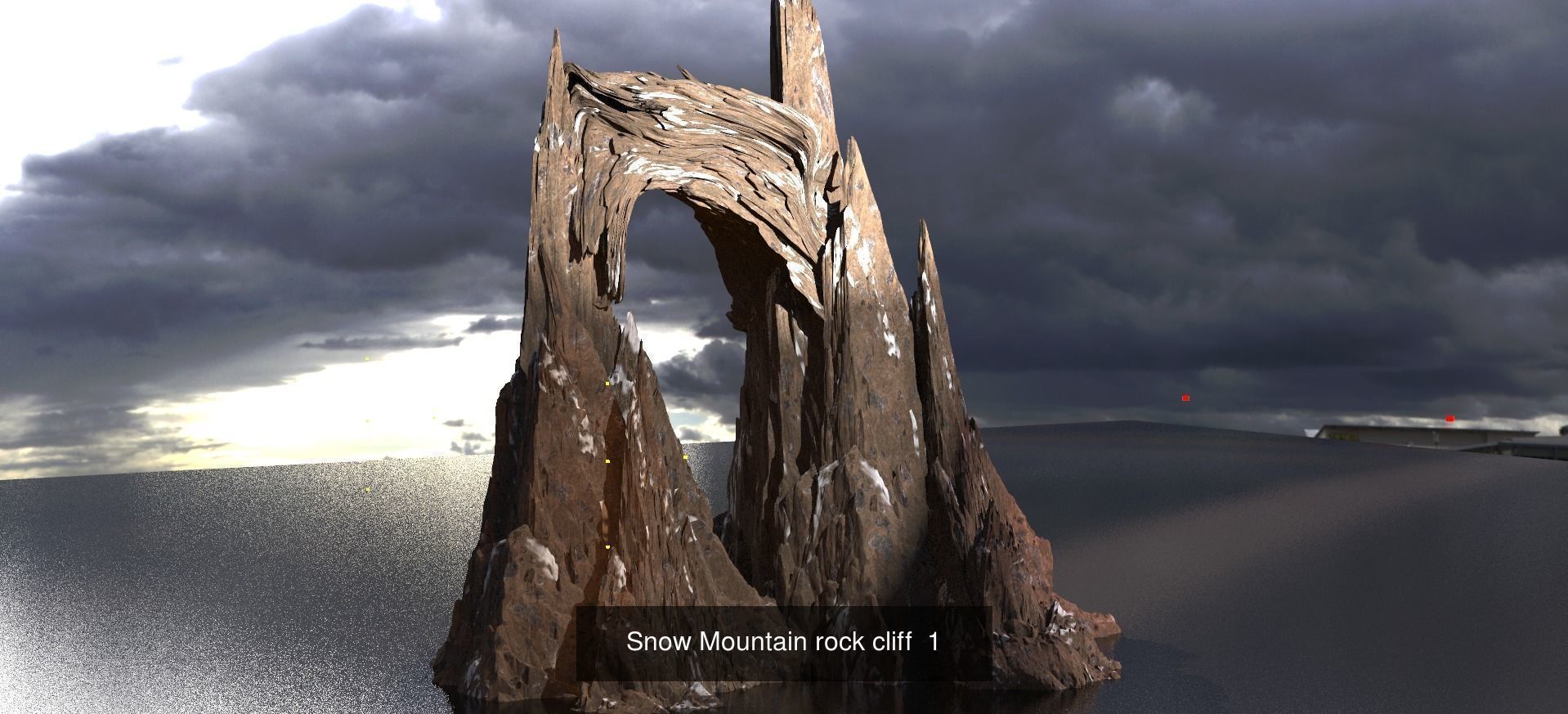 Colossal alien Mountains collection 1 | CGTrader