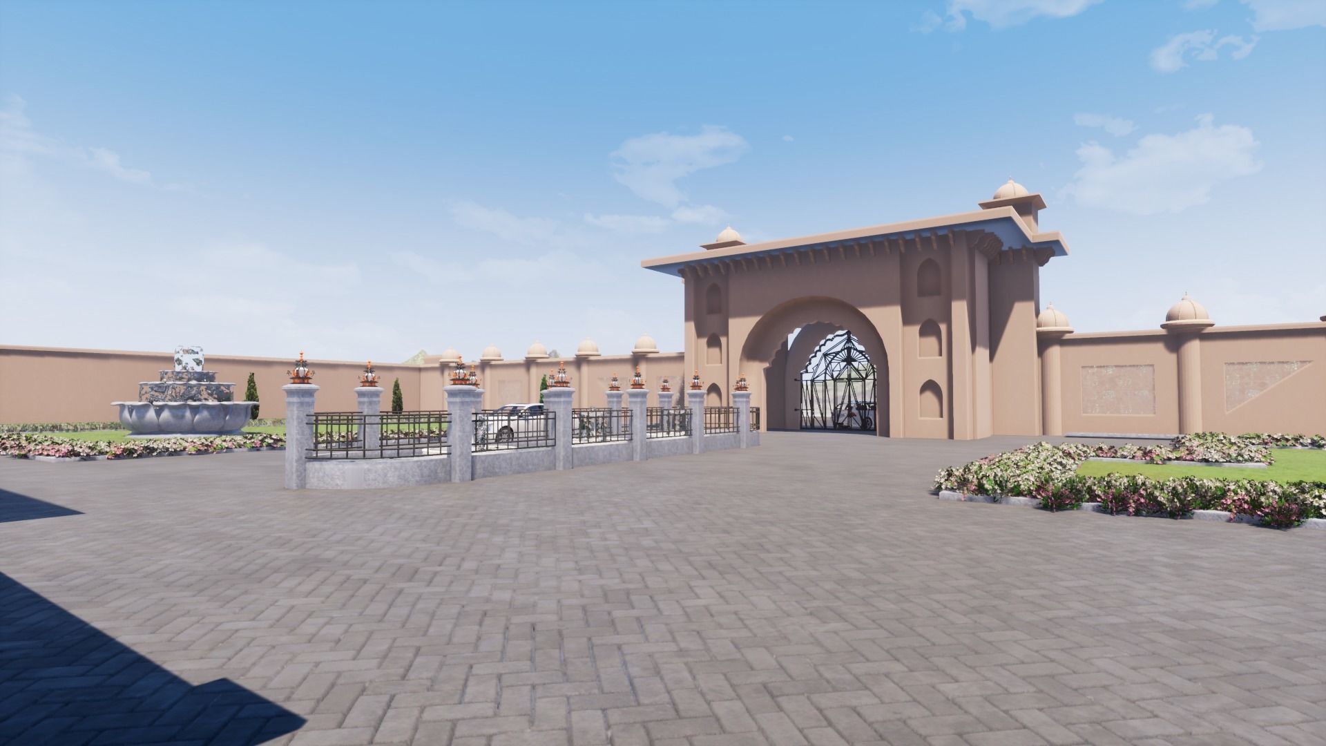 Indian architecture 3D model | CGTrader