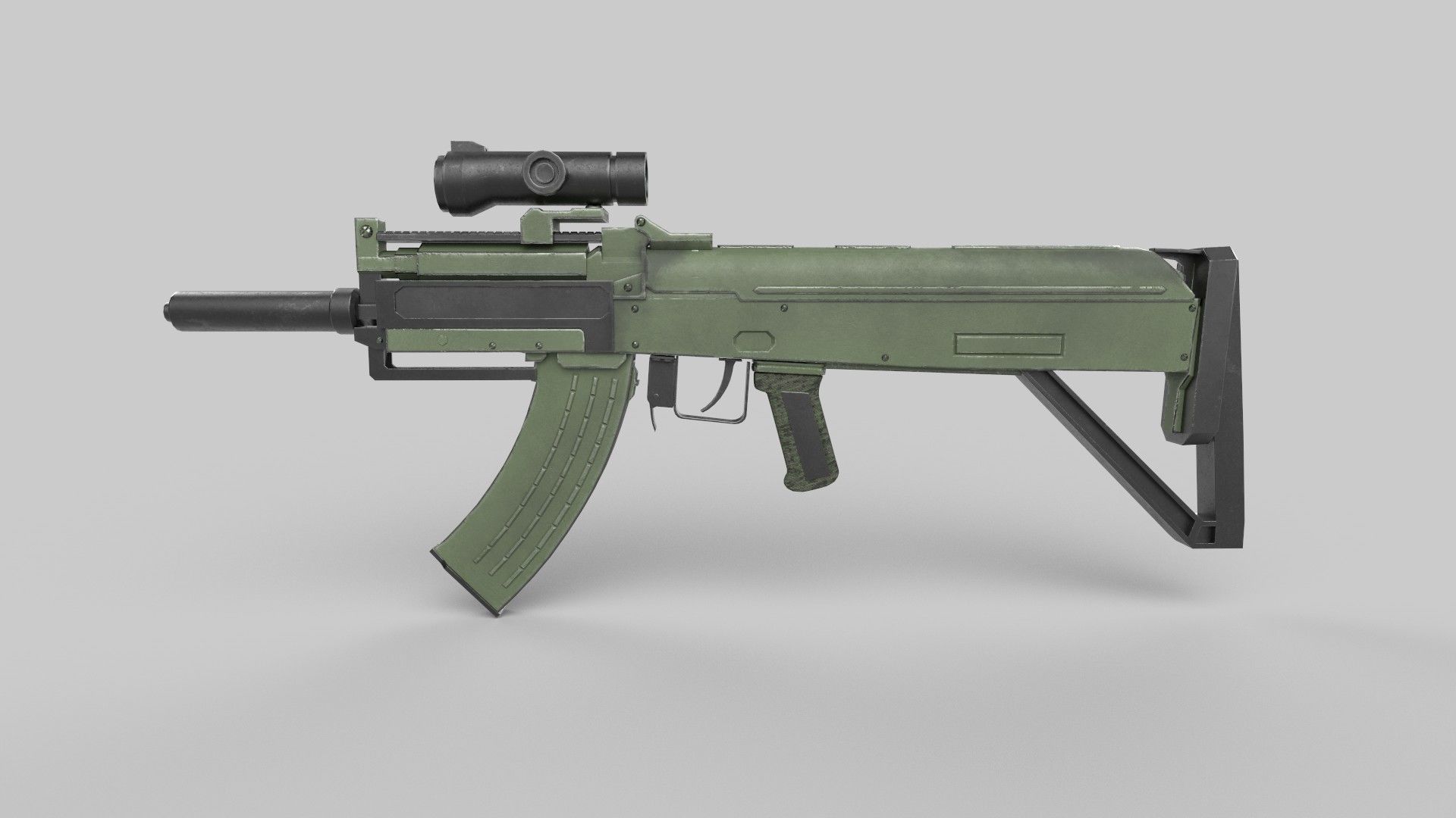 Uzi riffle 3D model | CGTrader