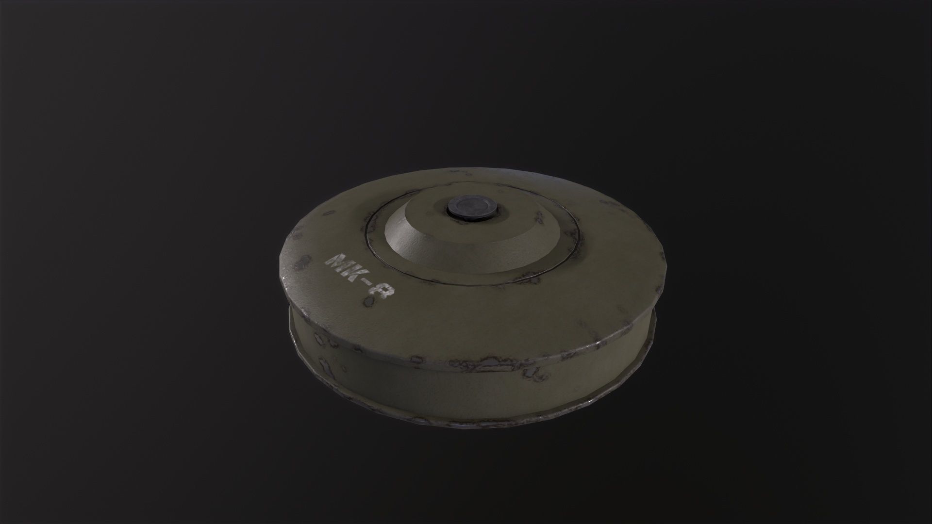 3D model Anti-tank mine 3D Model VR / AR / low-poly | CGTrader