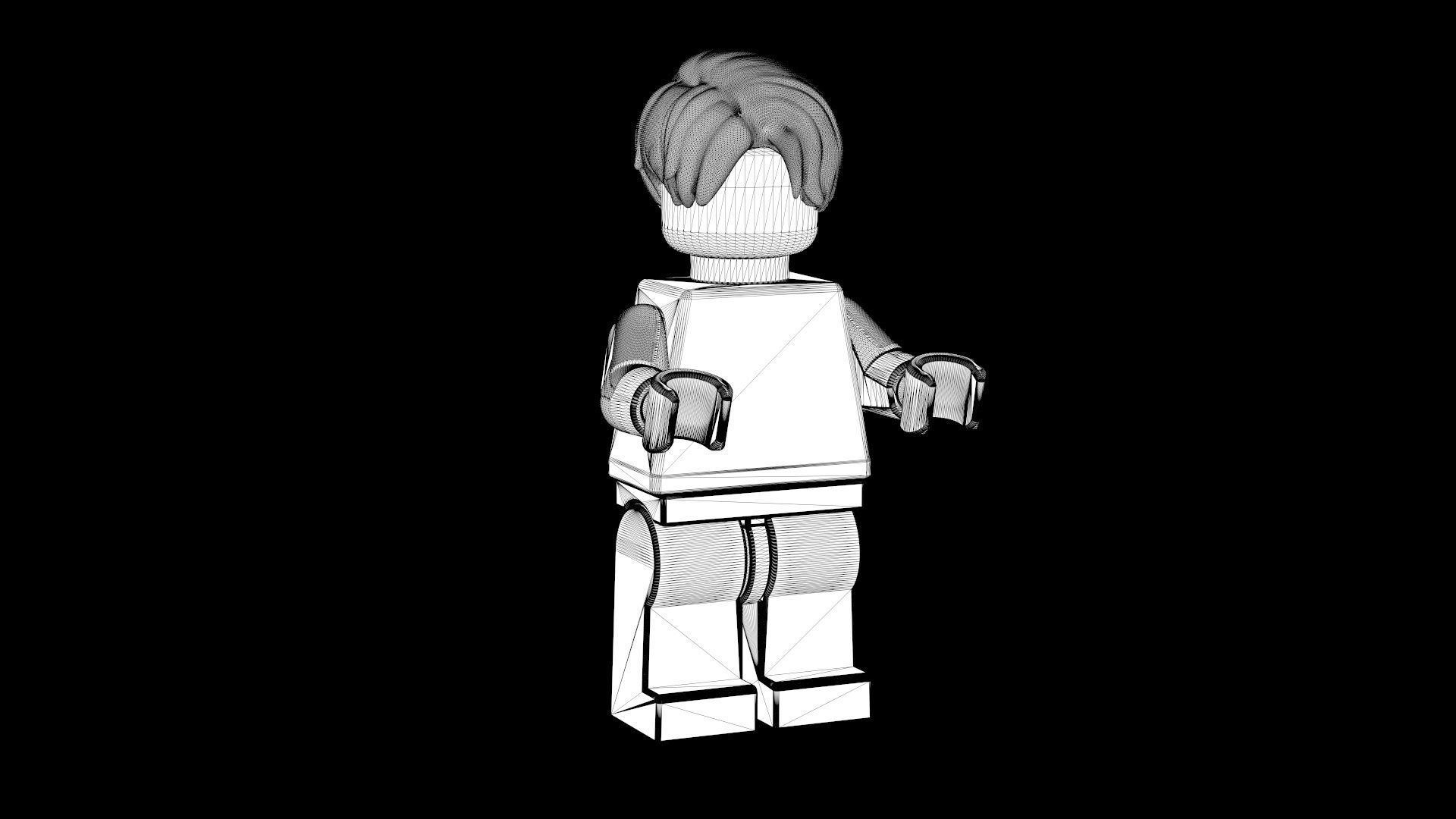 3D model Lego Sanji Minifigure VR / AR / low-poly | CGTrader