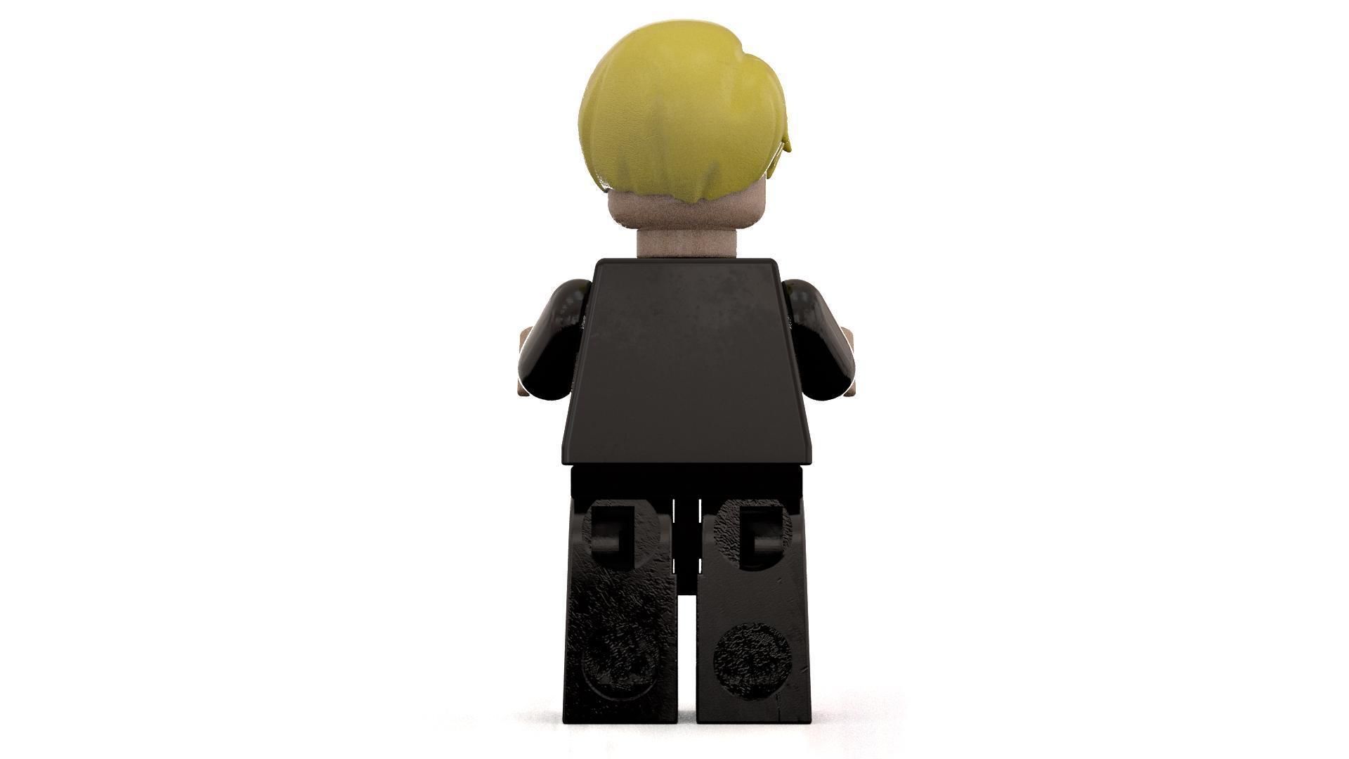 3D model Lego Sanji Minifigure VR / AR / low-poly | CGTrader