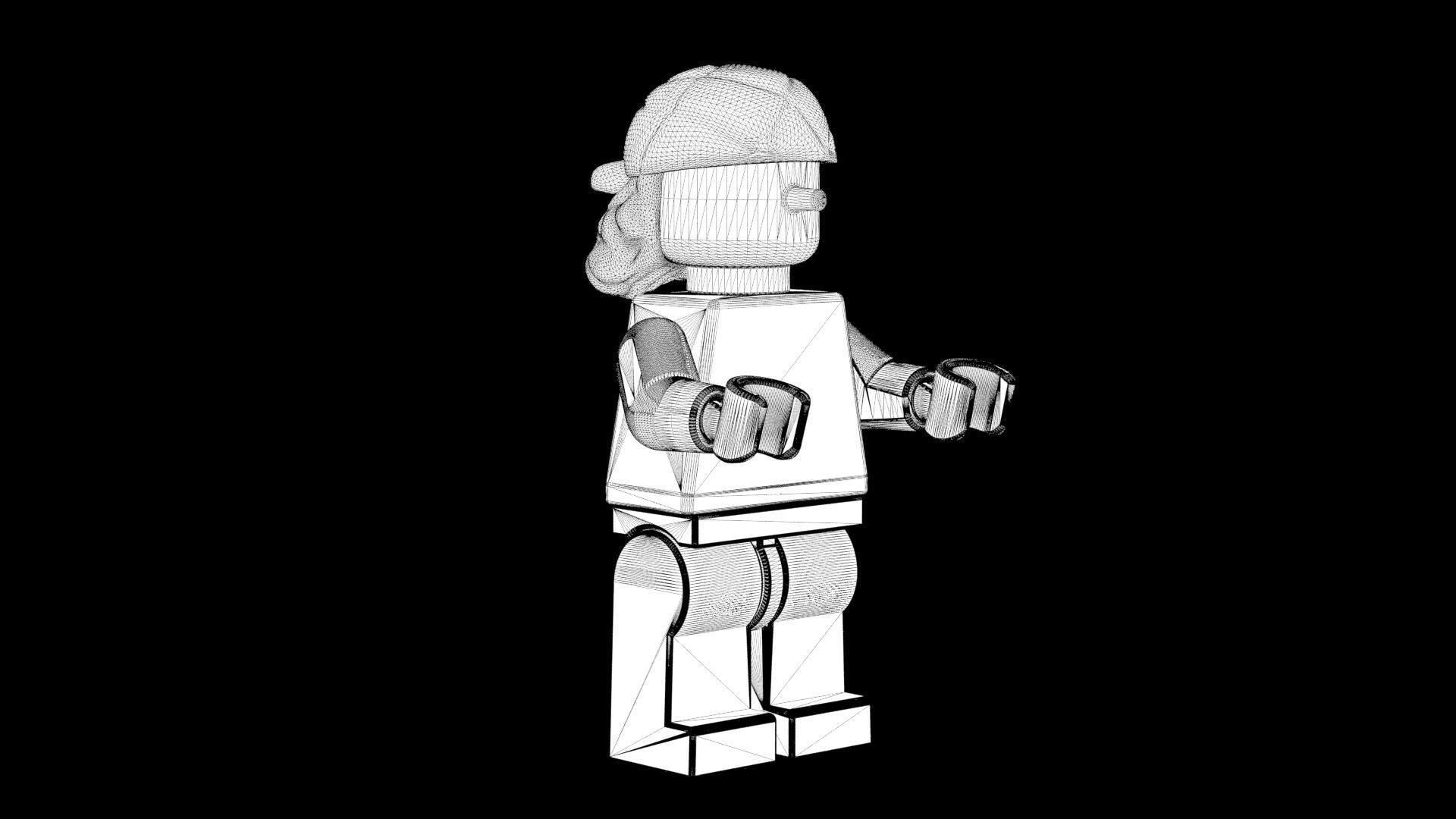 3D model Lego Usopp Minifigure VR / AR / low-poly | CGTrader