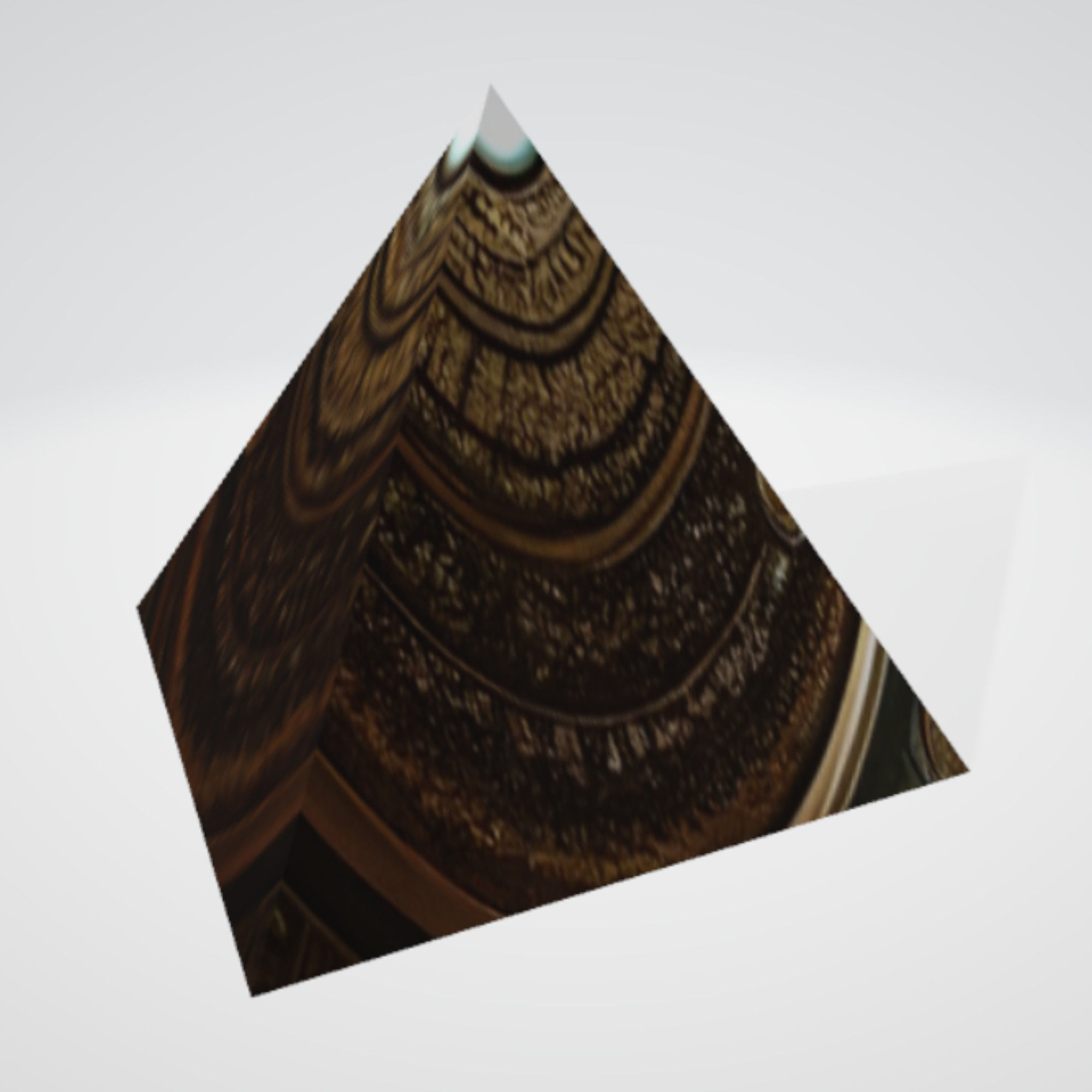 3D model Pyramid UFO Extraterrestrial Alien Spaceship VR / AR / low ...