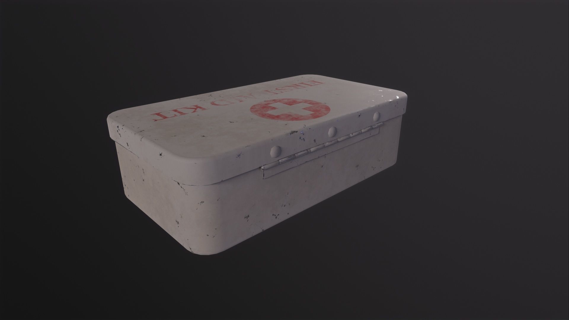 3D model Vintage First Aid Kit 3D Model VR / AR / low-poly | CGTrader