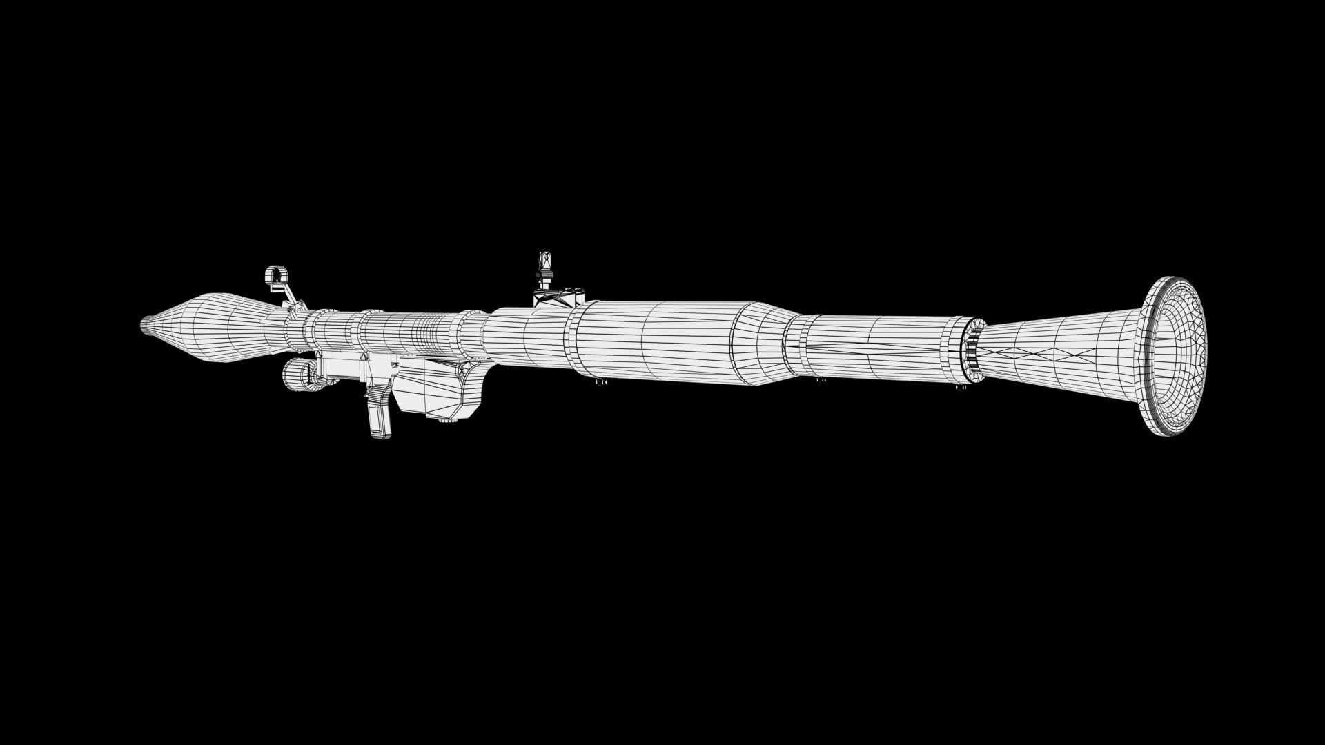 Rocket launcher 3D model | CGTrader