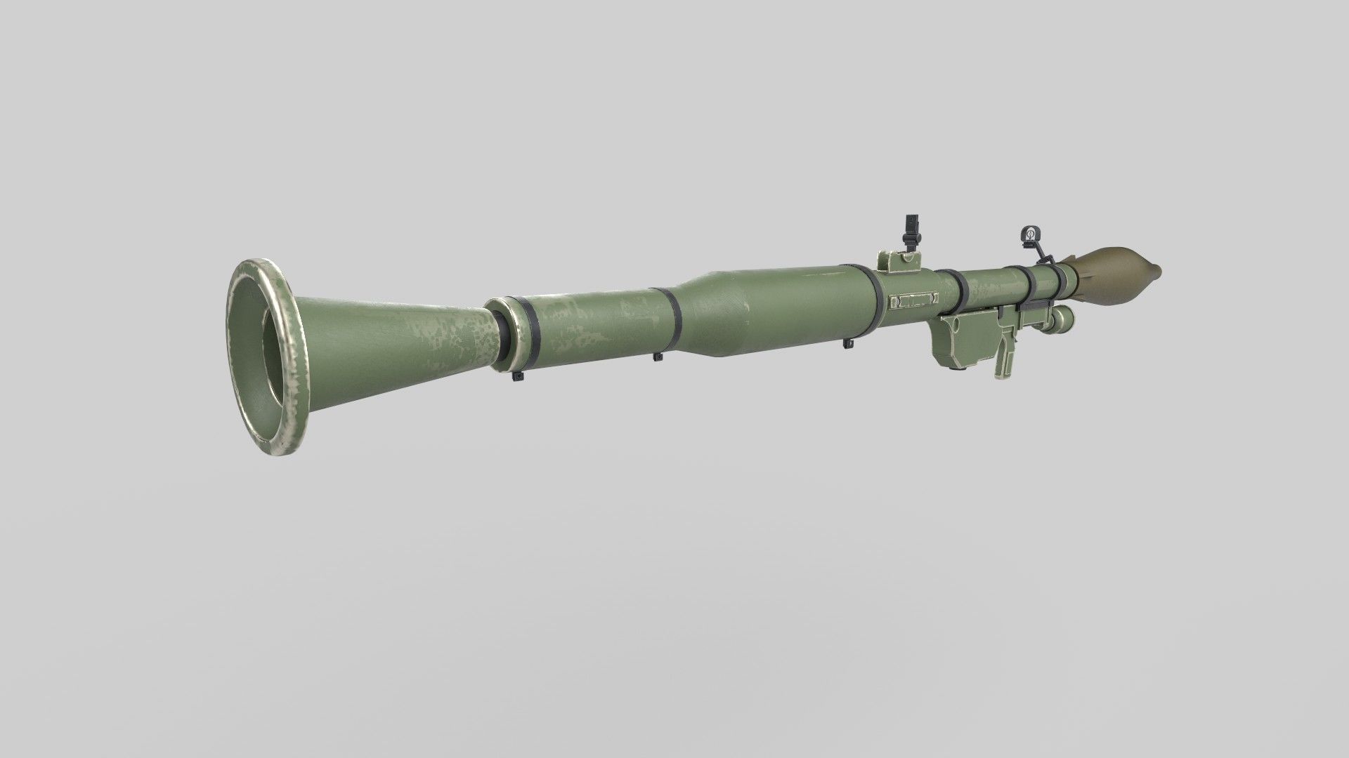 Rocket launcher 3D model | CGTrader