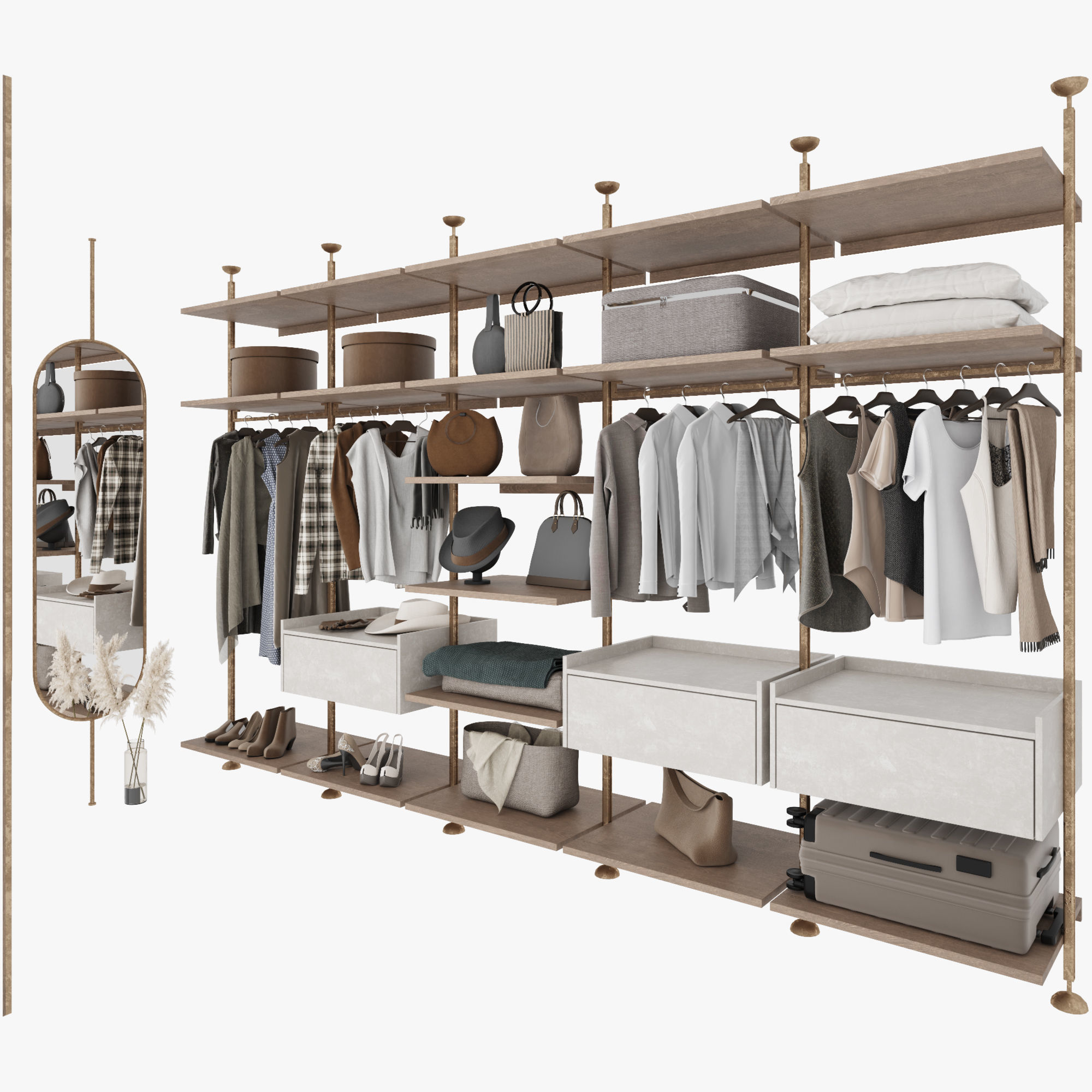 Wardrobe 3D model | CGTrader