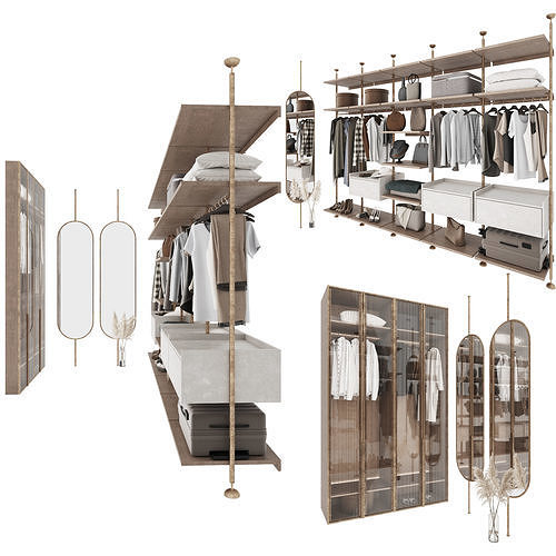 Wardrobe 3D model | CGTrader