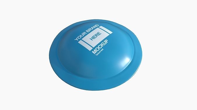 3D model Coffee Pod A09 - Blank Mock Up Basic Template VR / AR / low ...