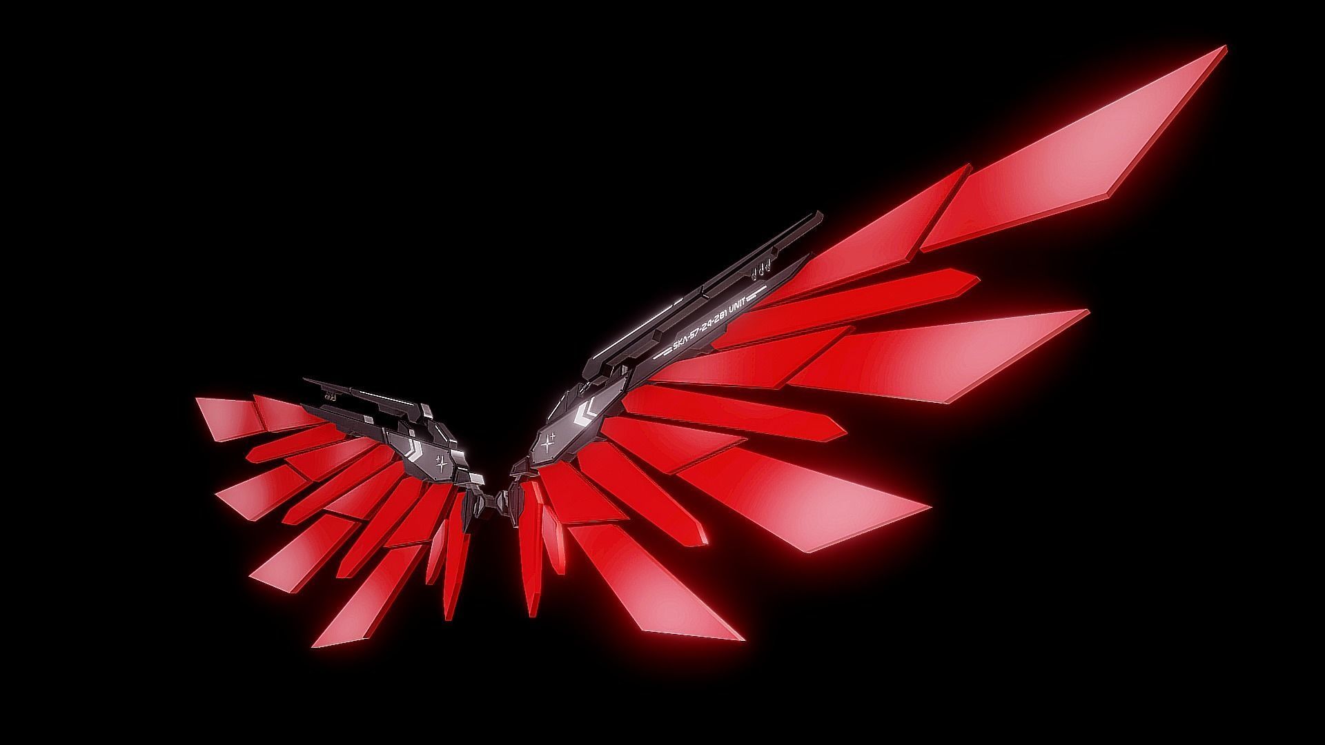 3D model Robot Wings VR / AR / low-poly | CGTrader