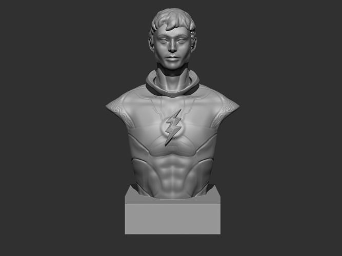 The Flash 3D model 3D printable | CGTrader