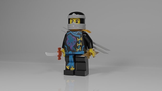 Ninja Lego 3D model | CGTrader