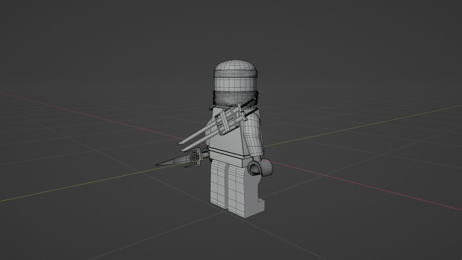Ninja Lego 3D model | CGTrader