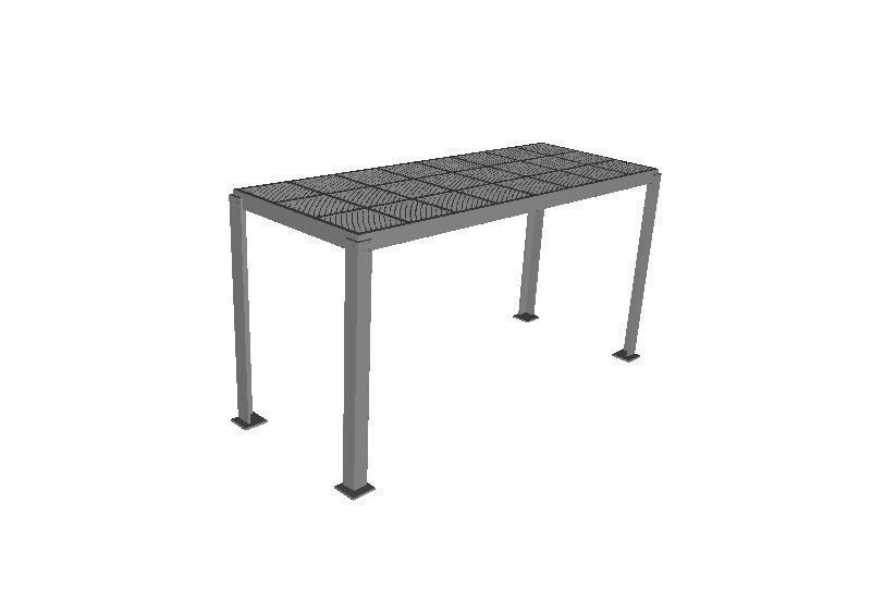 Steel Canopy free 3D model | CGTrader
