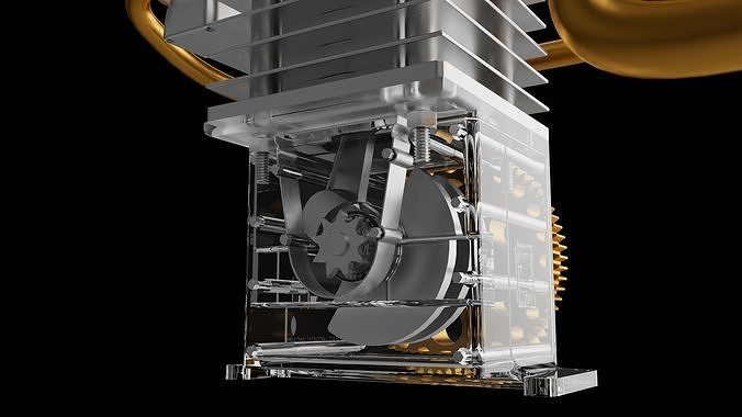 Engine assembly 3D model 3D printable | CGTrader