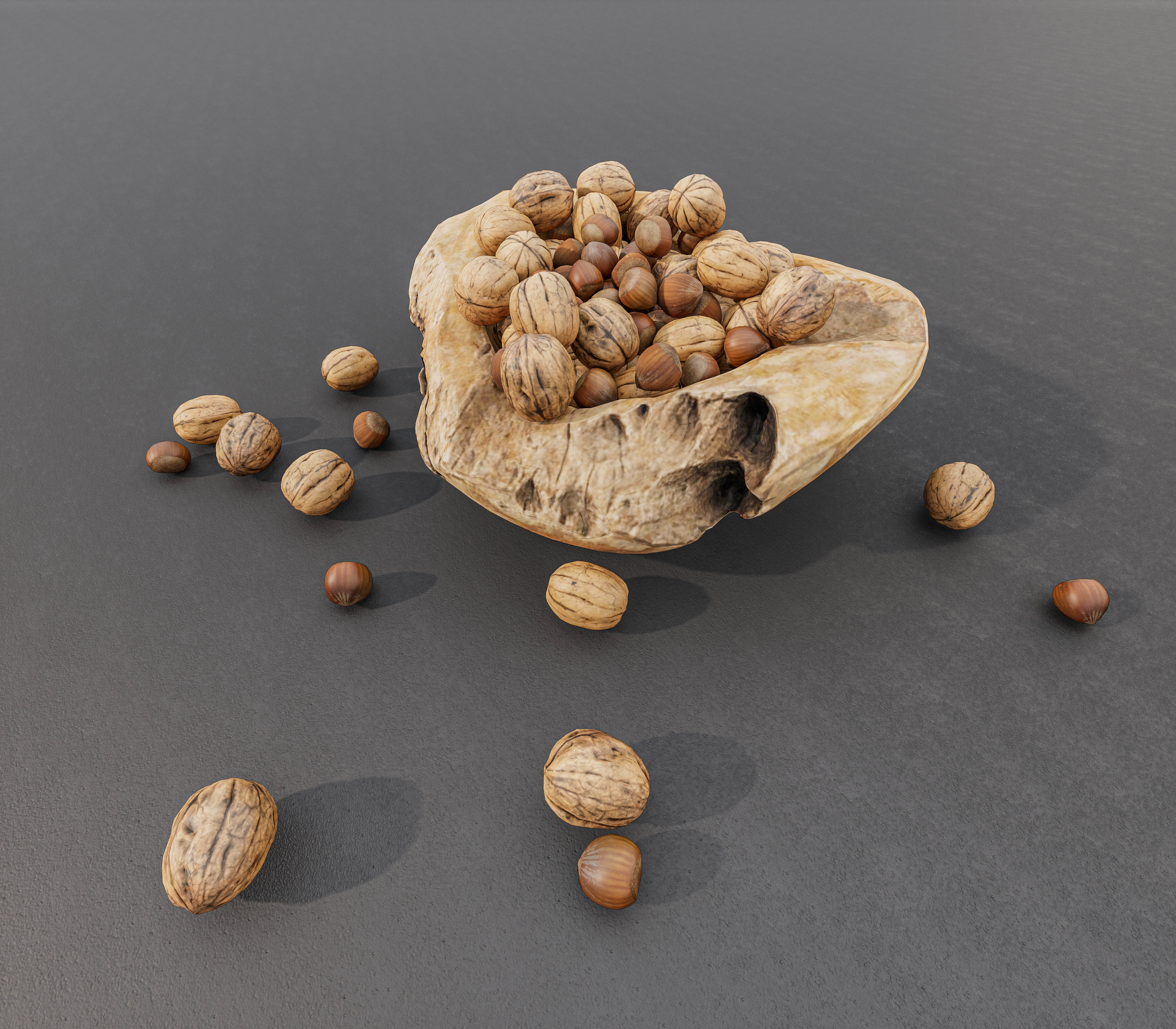 Walnut 3D model | CGTrader