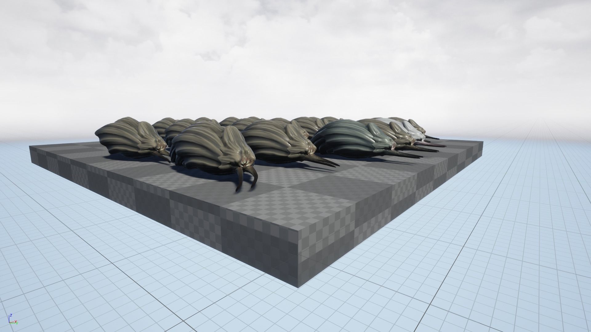 3D model Clam creature1 VR / AR / low-poly | CGTrader