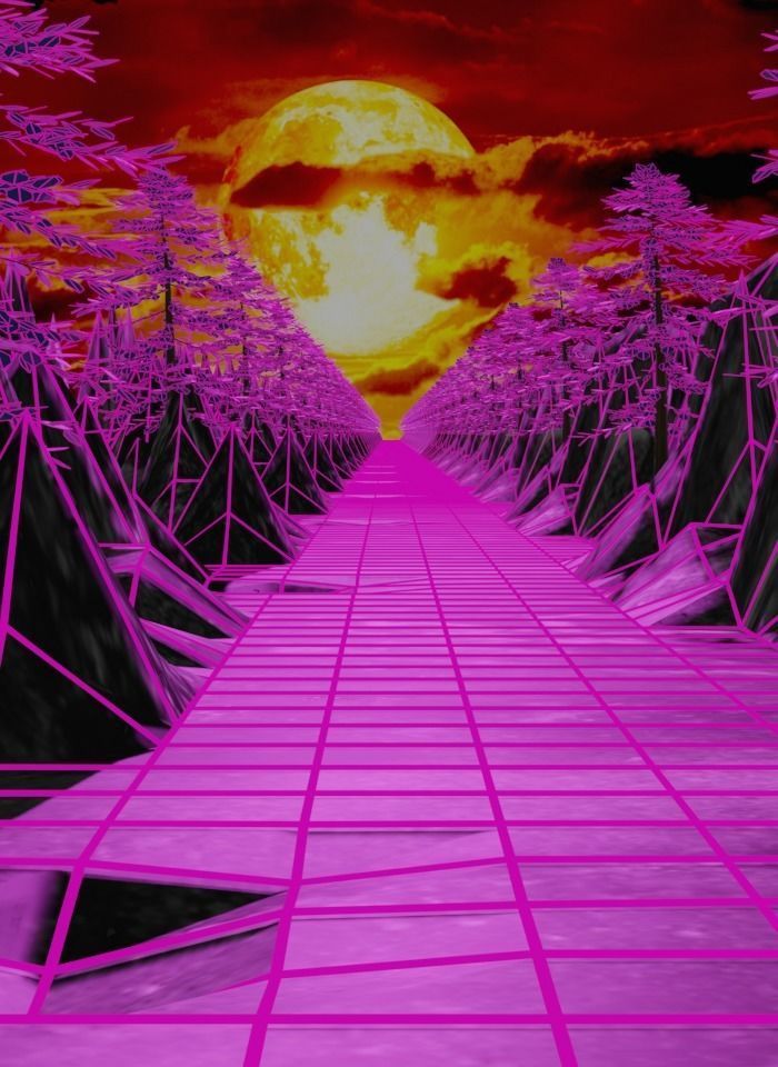 Road to outer space free VR / AR / low-poly 3D model | CGTrader