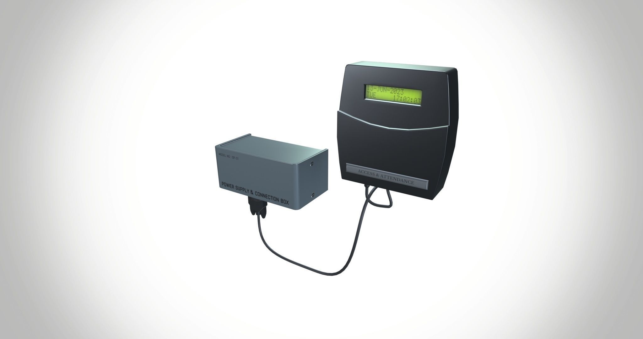 3D model Biometric Machine VR / AR / low-poly | CGTrader