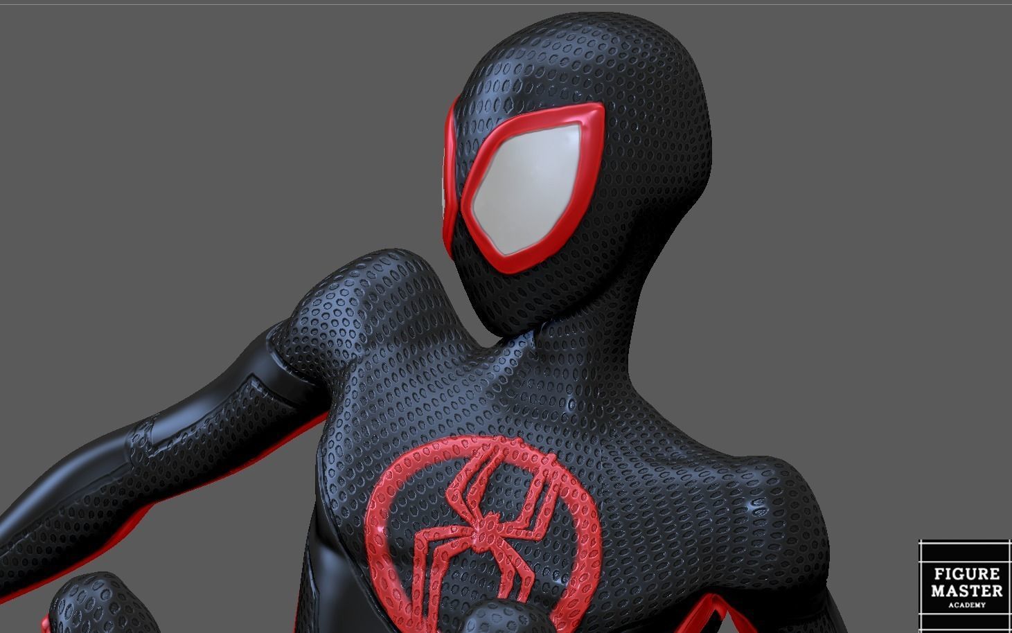 SPIDERMAN ACROSS THE SPIDERVERSE MILES MORALES 3D PRINT 3D model 3D ...