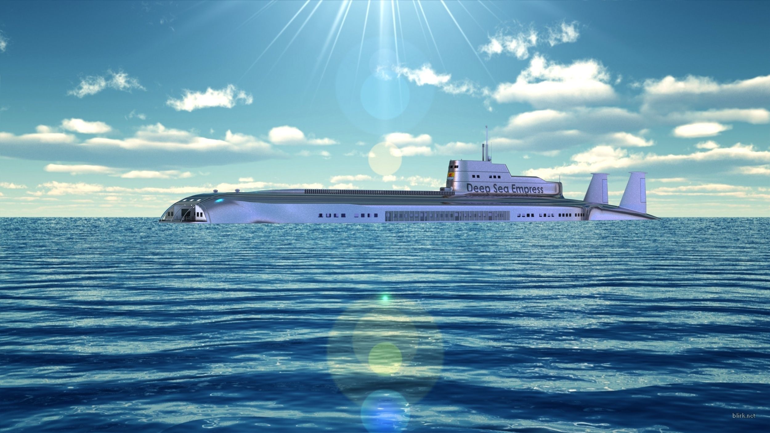 submarine deep-sea-empress 3D model | CGTrader