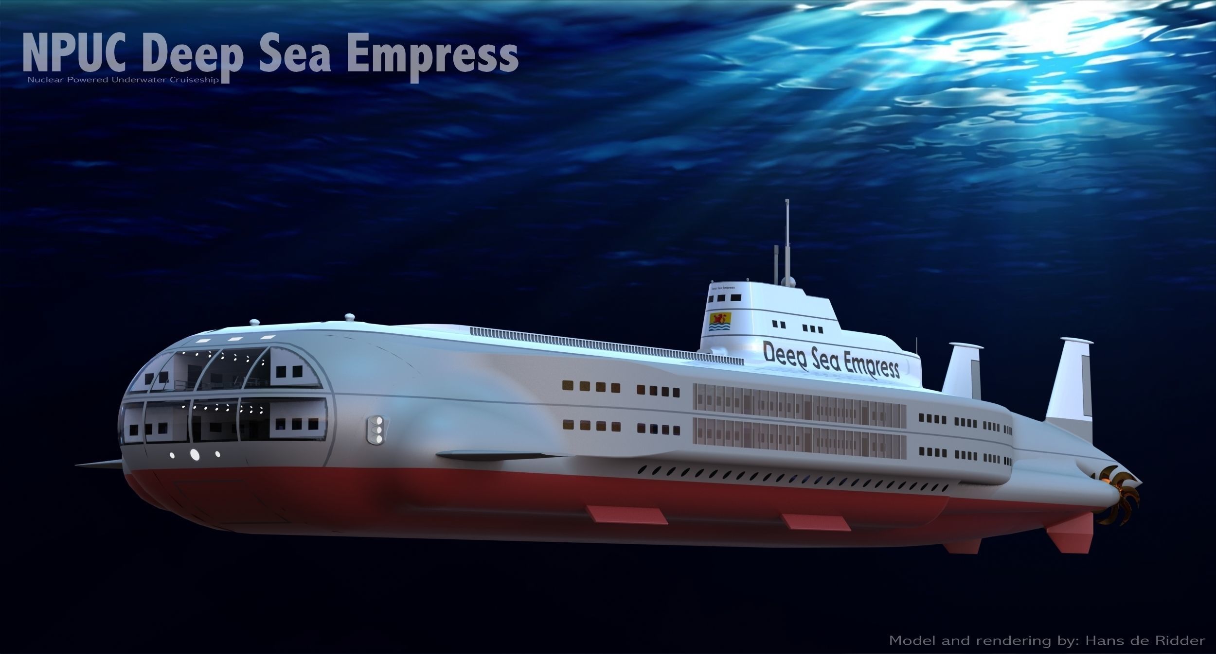 submarine deep-sea-empress 3D model | CGTrader