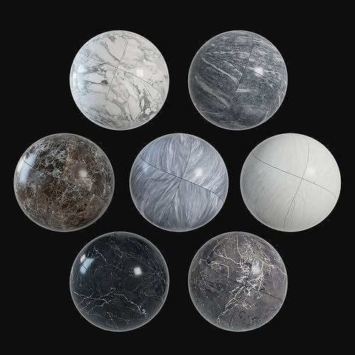 7 Seamless Marble stones Textures Texture | CGTrader