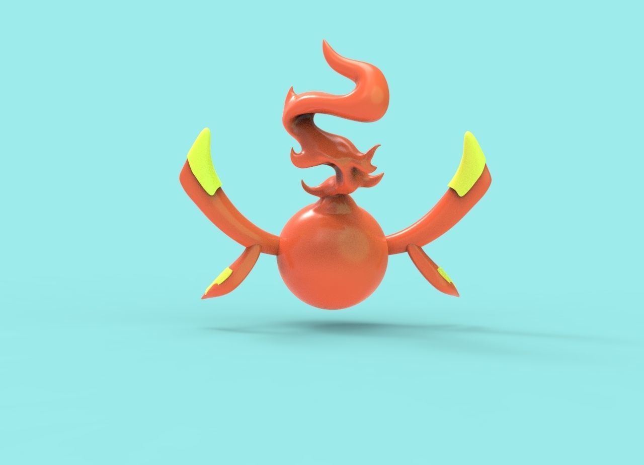 FIRE SPIRIT HAO HITODAMA - SHAMAN KING FANART 3D model 3D printable ...