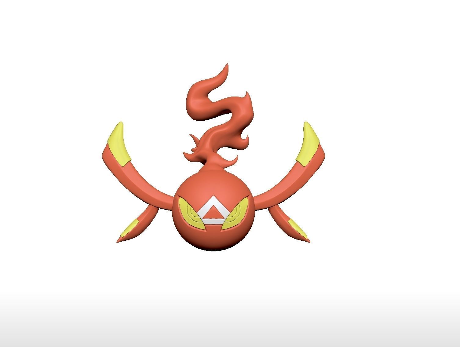 FIRE SPIRIT HAO HITODAMA - SHAMAN KING FANART 3D model 3D printable ...