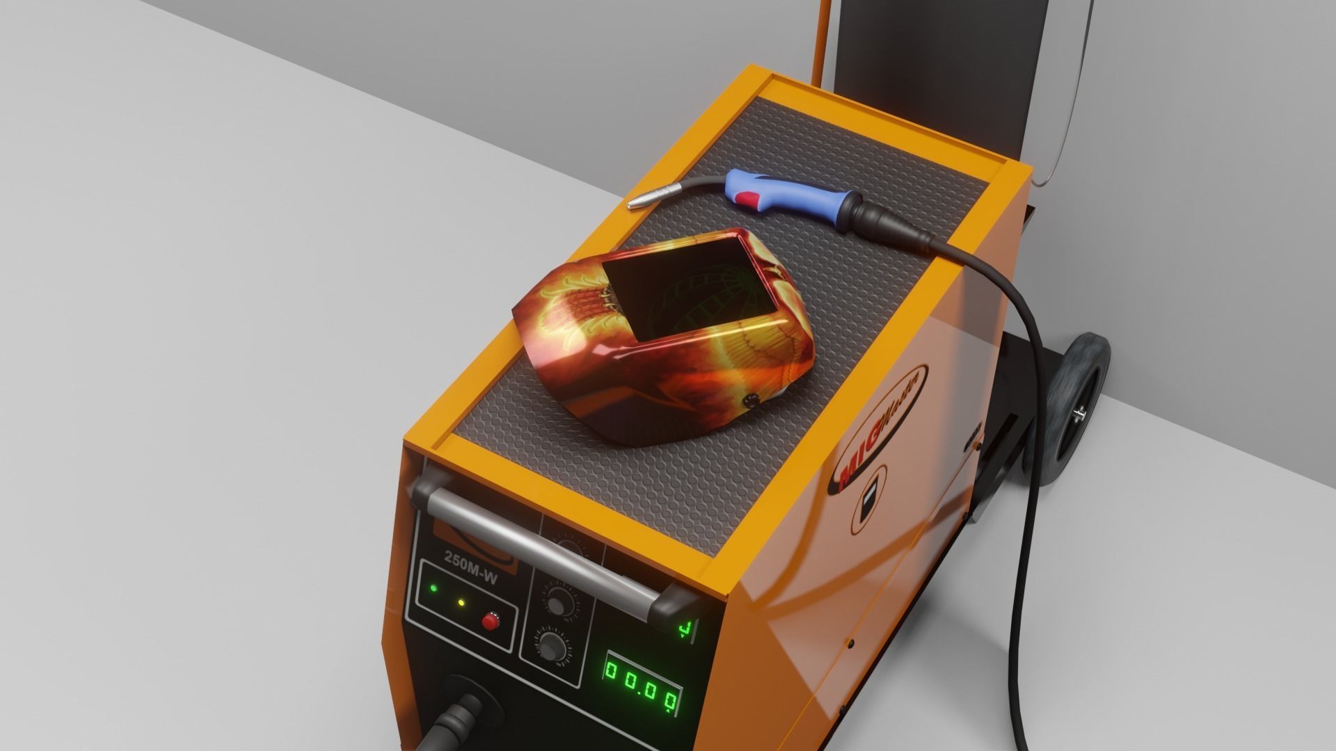 3D model MIG Welding Machine VR / AR / low-poly | CGTrader