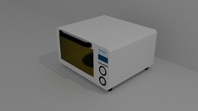 microwave 3D model | CGTrader