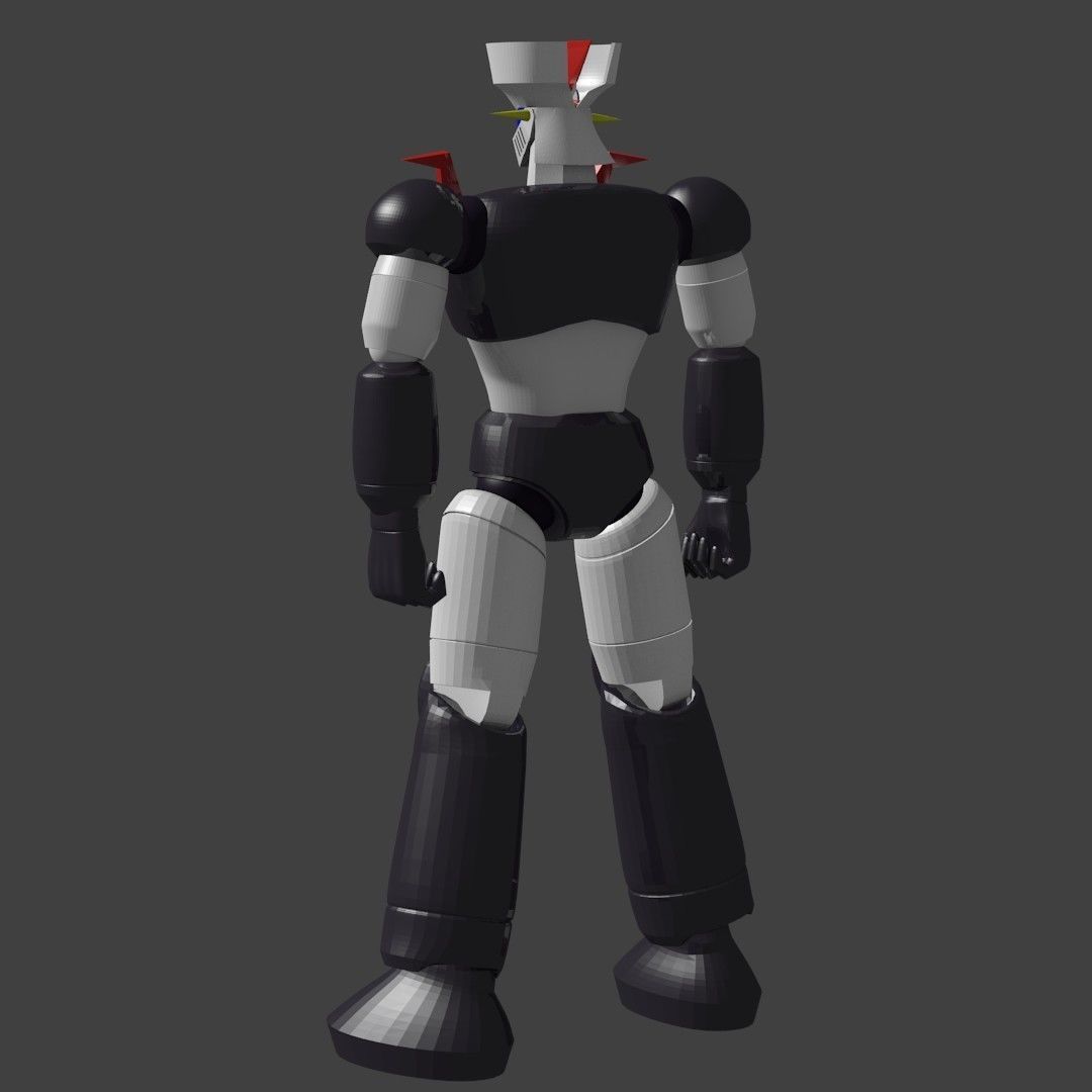 mazinger z 3D model 3D printable | CGTrader