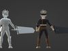 Asta - Black Clover 3D model rigged | CGTrader
