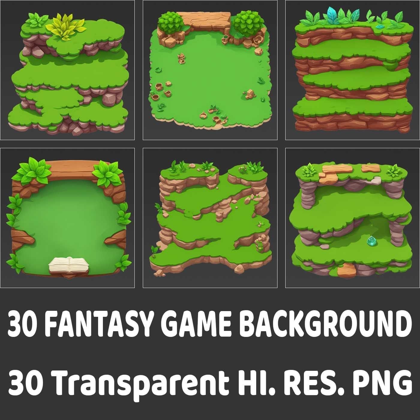 30 Fantasy Game Backgrounds Game Asset Texture | CGTrader