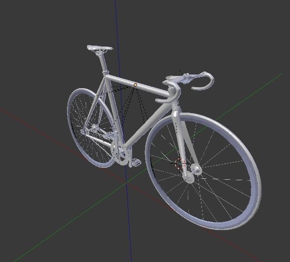 cinelli mash 3D model animated rigged | CGTrader