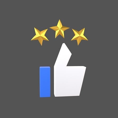 3D model Rating Icon v4 005 VR / AR / low-poly | CGTrader