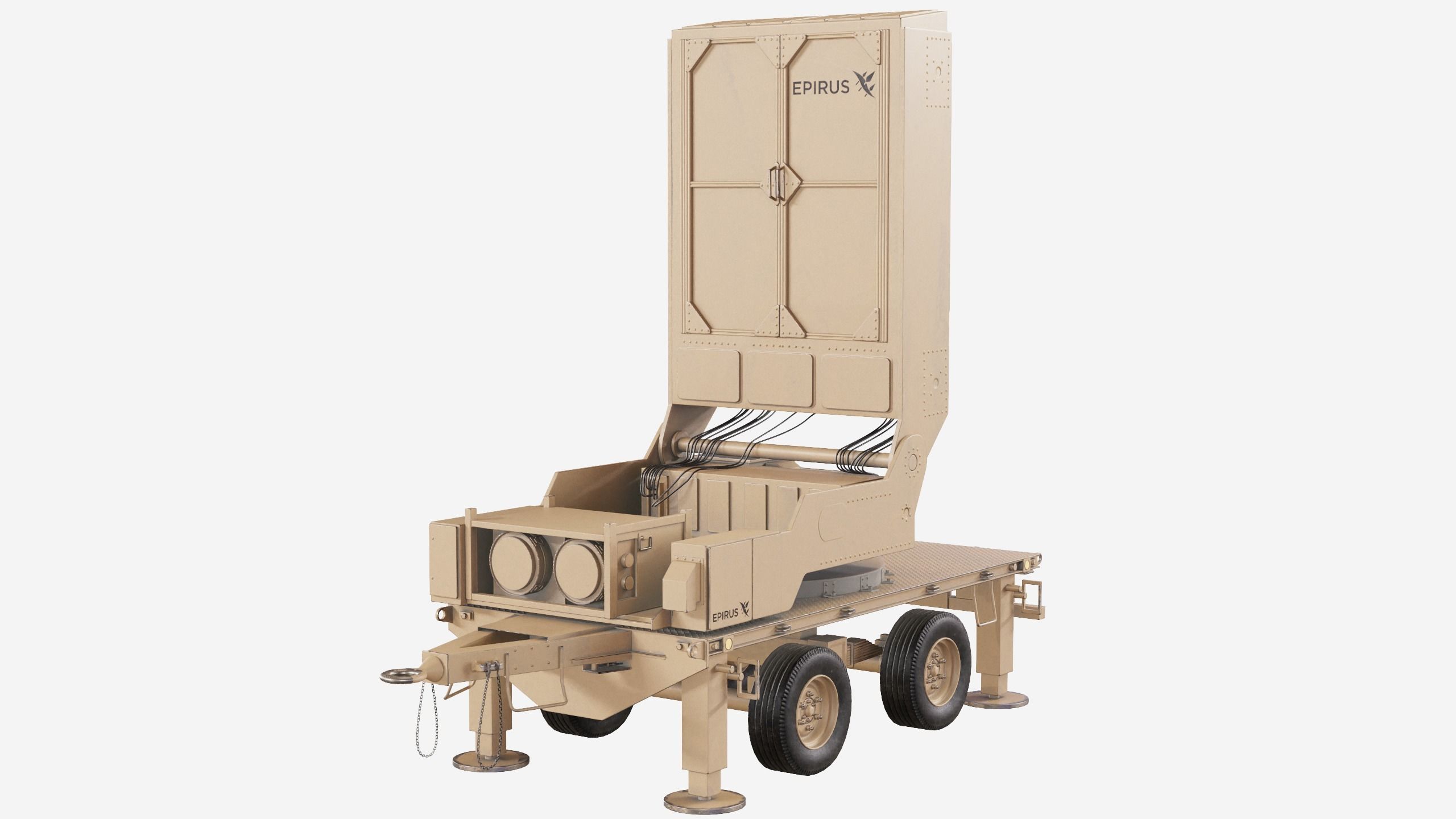 3D model Leonidas Epirus High-Power Microwave System VR / AR / low-poly | CGTrader