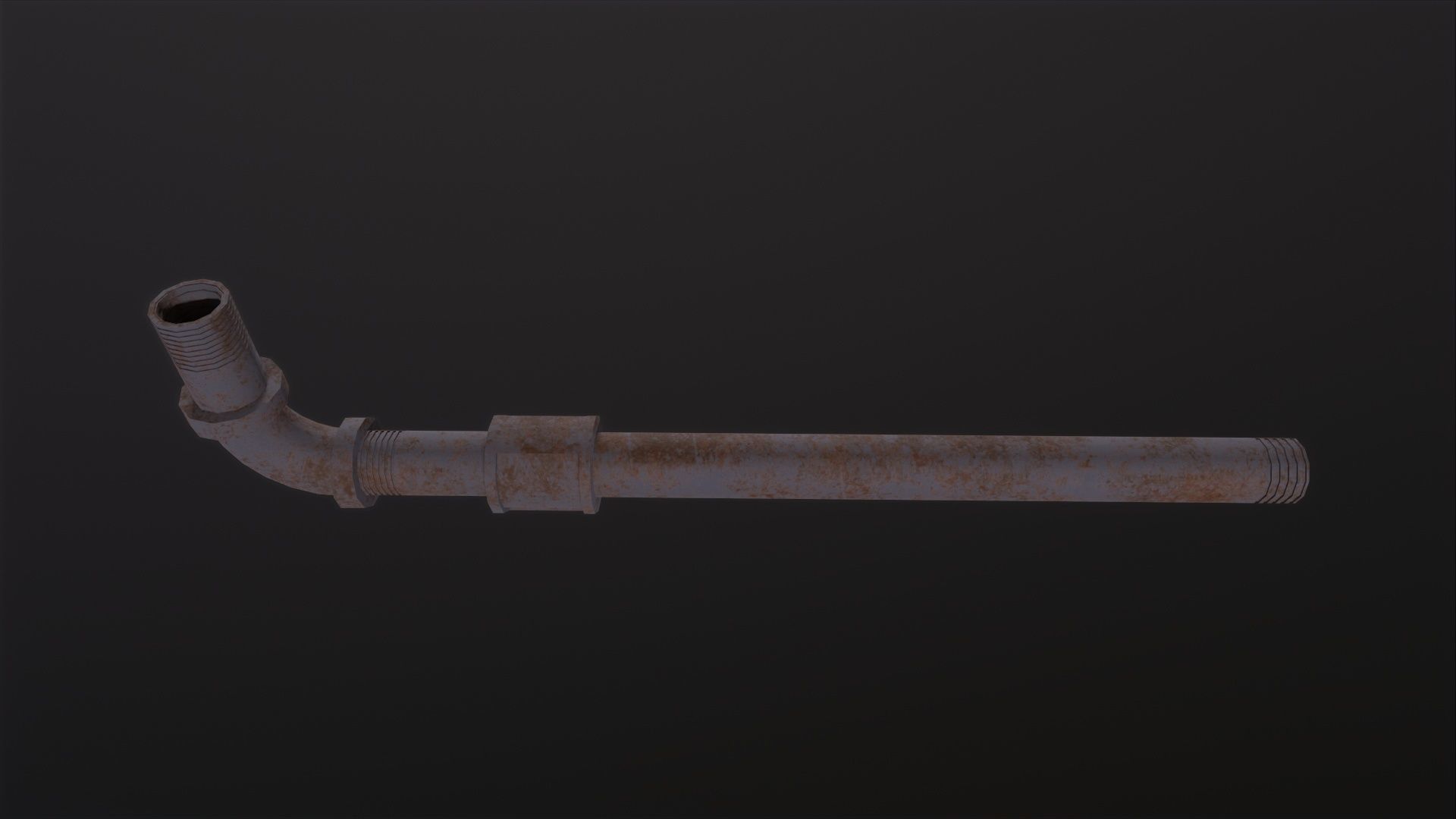 3D model Metal Pipe Weapon 3D Model VR / AR / low-poly | CGTrader