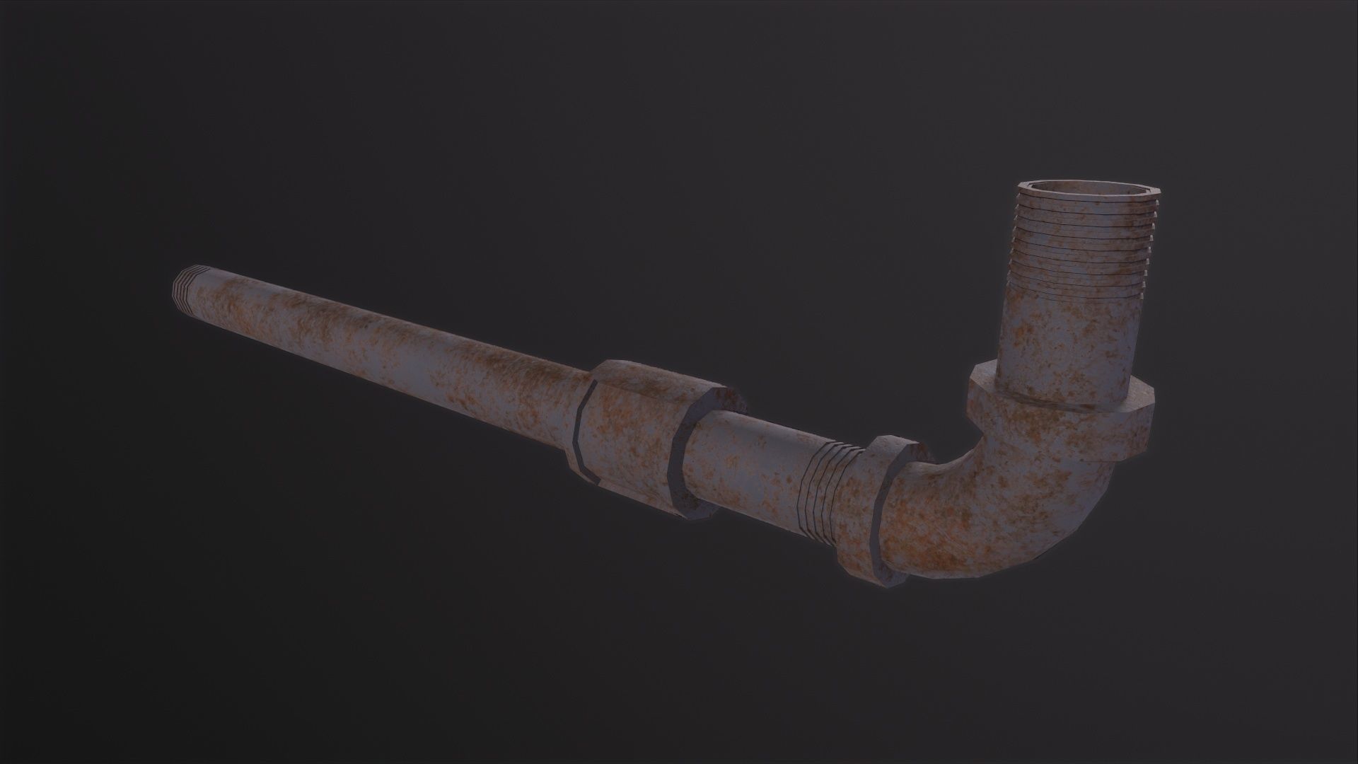 3D model Metal Pipe Weapon 3D Model VR / AR / low-poly | CGTrader