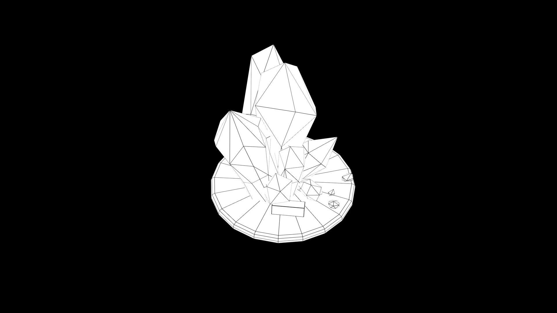 Stylized gem stone 3D model | CGTrader