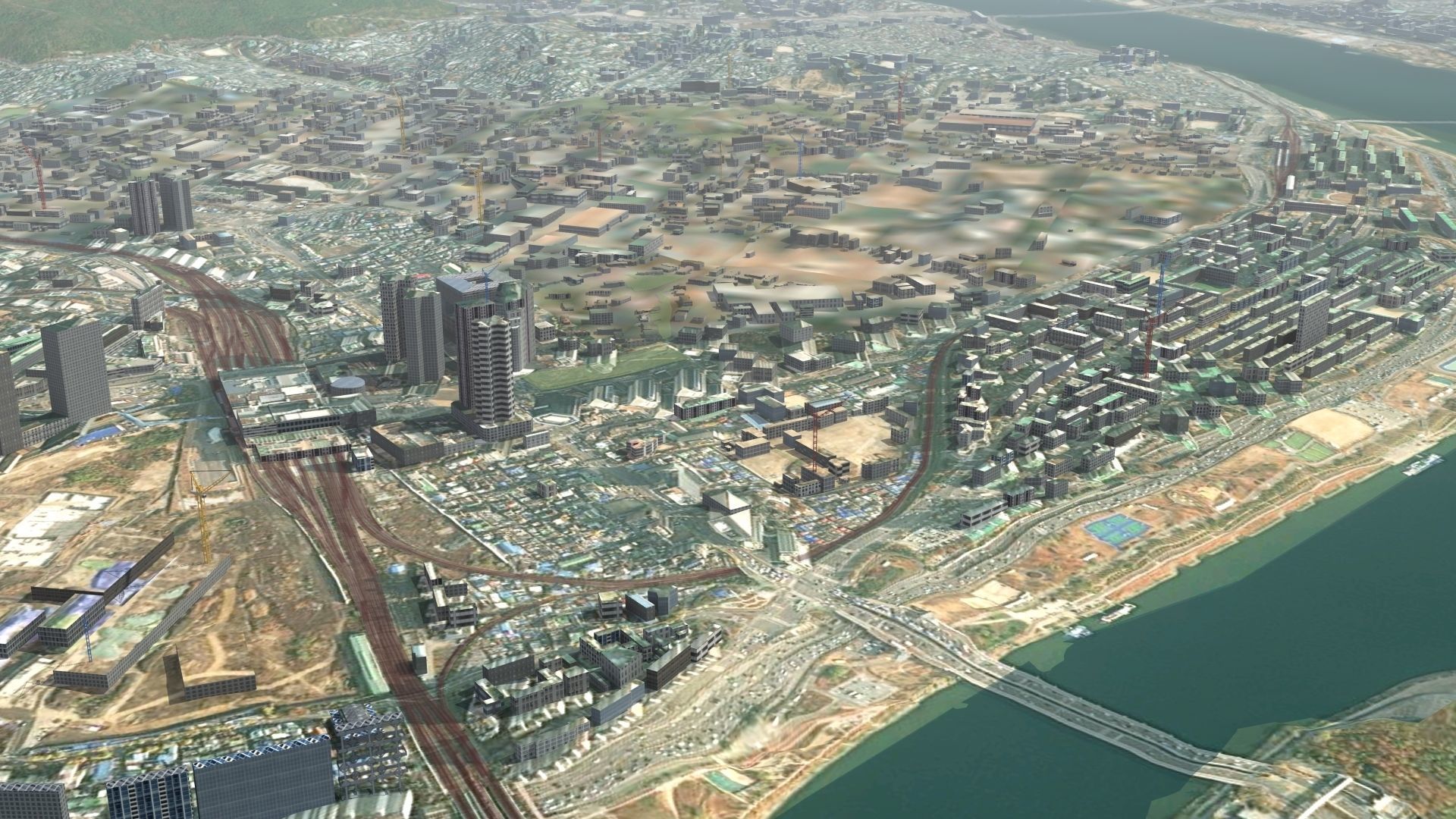 3D model Seoul South Korea VR / AR / low-poly | CGTrader
