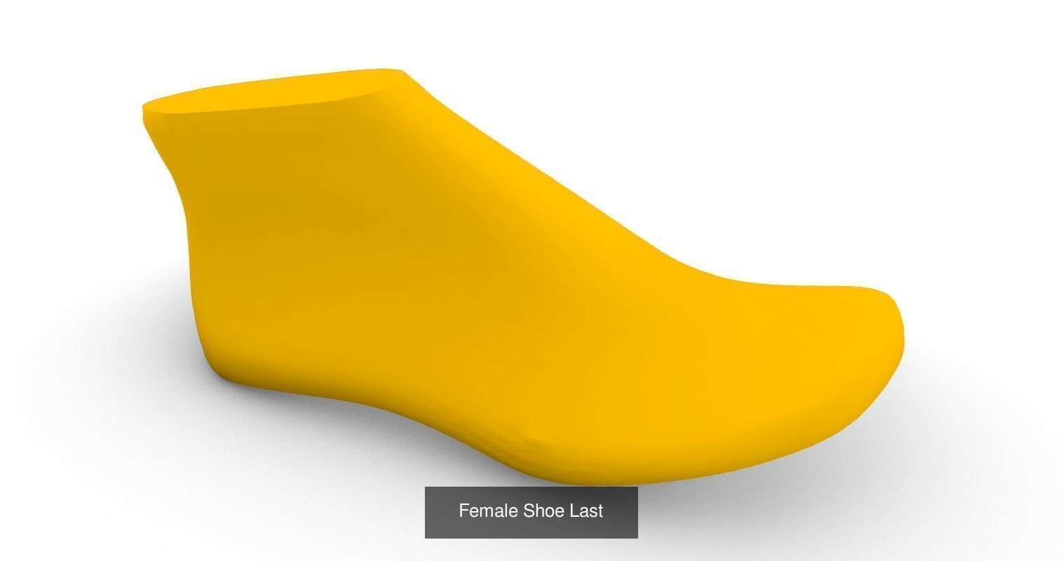 Shoe Last Collection | CGTrader
