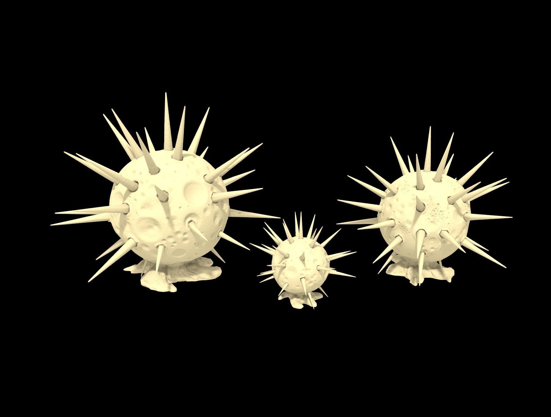 PACK ALIEN PLANTS OLDHAMMER 3D PRINTABLE MODEL 3D model 3D printable | CGTrader