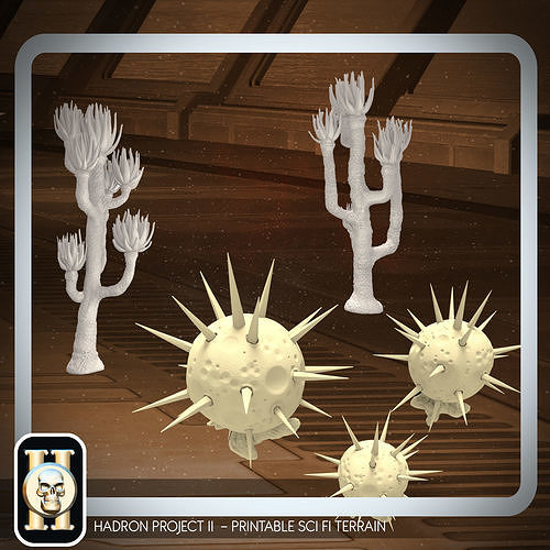 PACK ALIEN PLANTS OLDHAMMER 3D PRINTABLE MODEL 3D model 3D printable | CGTrader