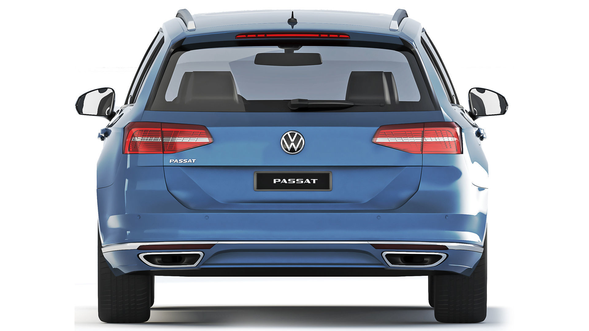 Volkswagen Passat B8 Variant R-Line 2015 3D model | CGTrader