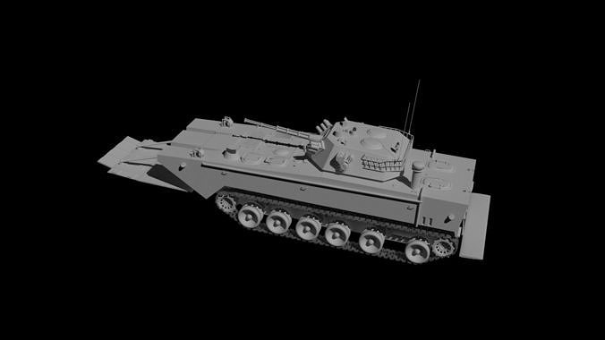 PLA ZBD-05 amphibious fighting vehicle 3D model animated | CGTrader