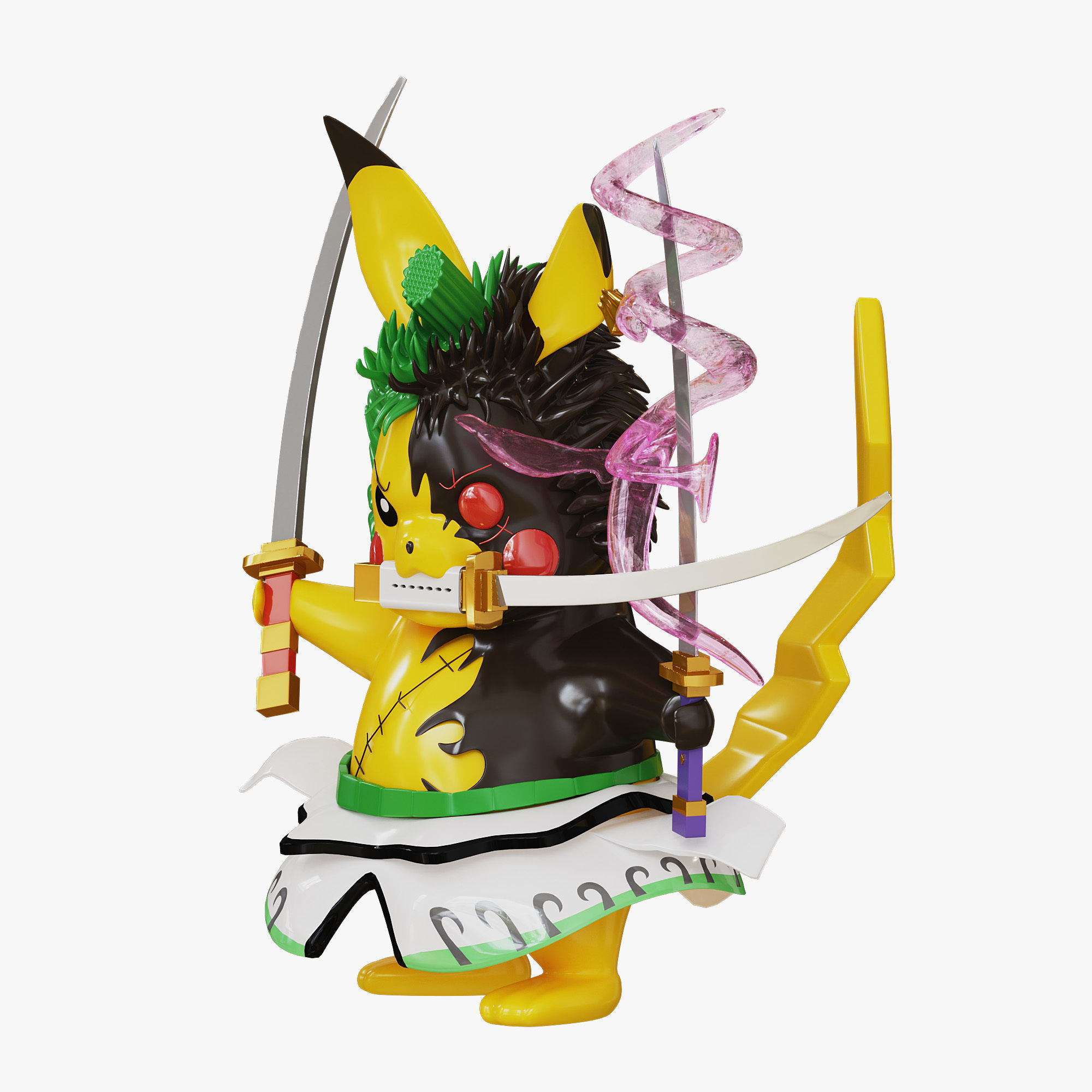 3D model Pokemon Pikachu Zoro VR / AR / low-poly | CGTrader