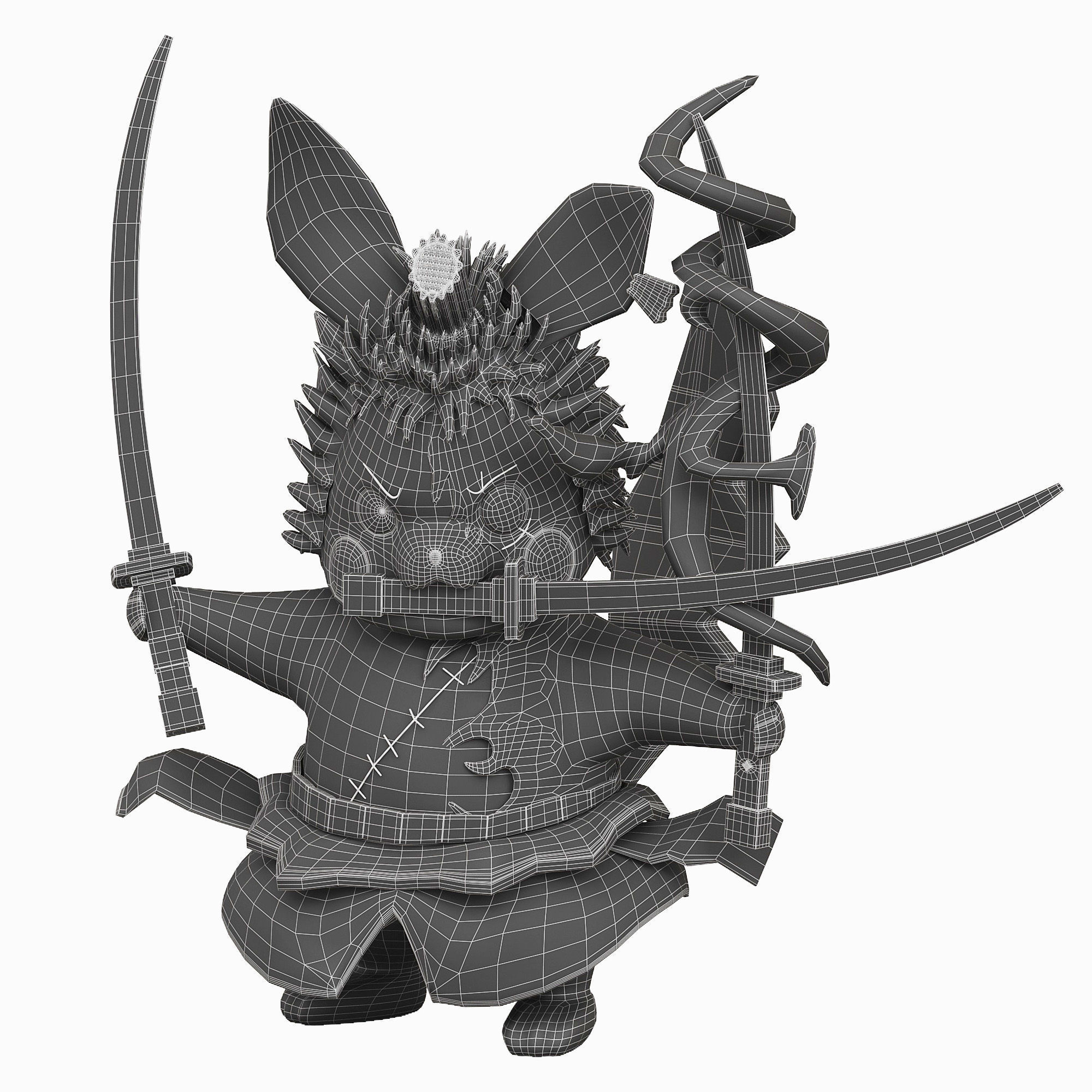 3D model Pokemon Pikachu Zoro VR / AR / low-poly | CGTrader